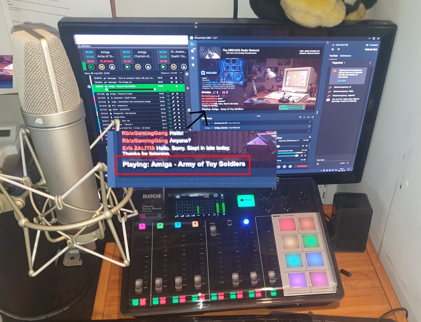 Adding “Now playing” info to OBS for PlayIt Live – Tomorrow in retrospect